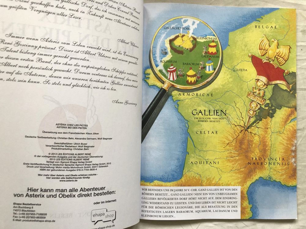 ASTERIX - Band 35 - Asterix bei den Pikten - Softcover (Gebraucht) in ...