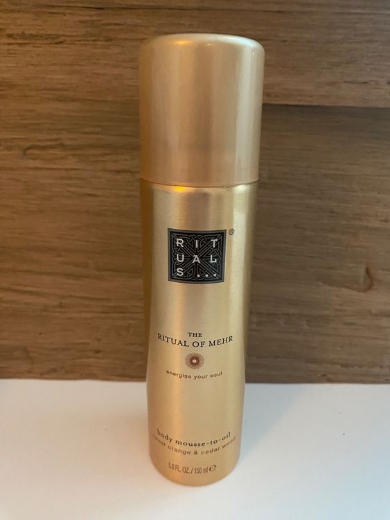 Body mousse-to-oil / Körperöl von Rituals 150ml (Neu und ...