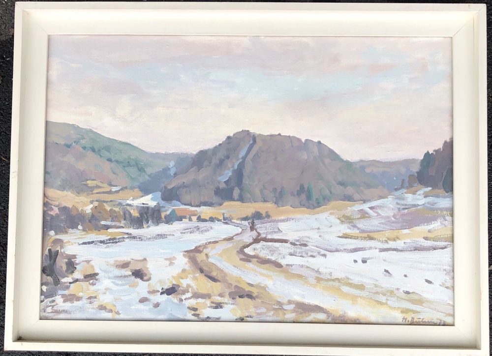 Hans BÜHRER (1907-1973)Orig. Gemälde (D'occasion) à Hochdorf pour CHF ...
