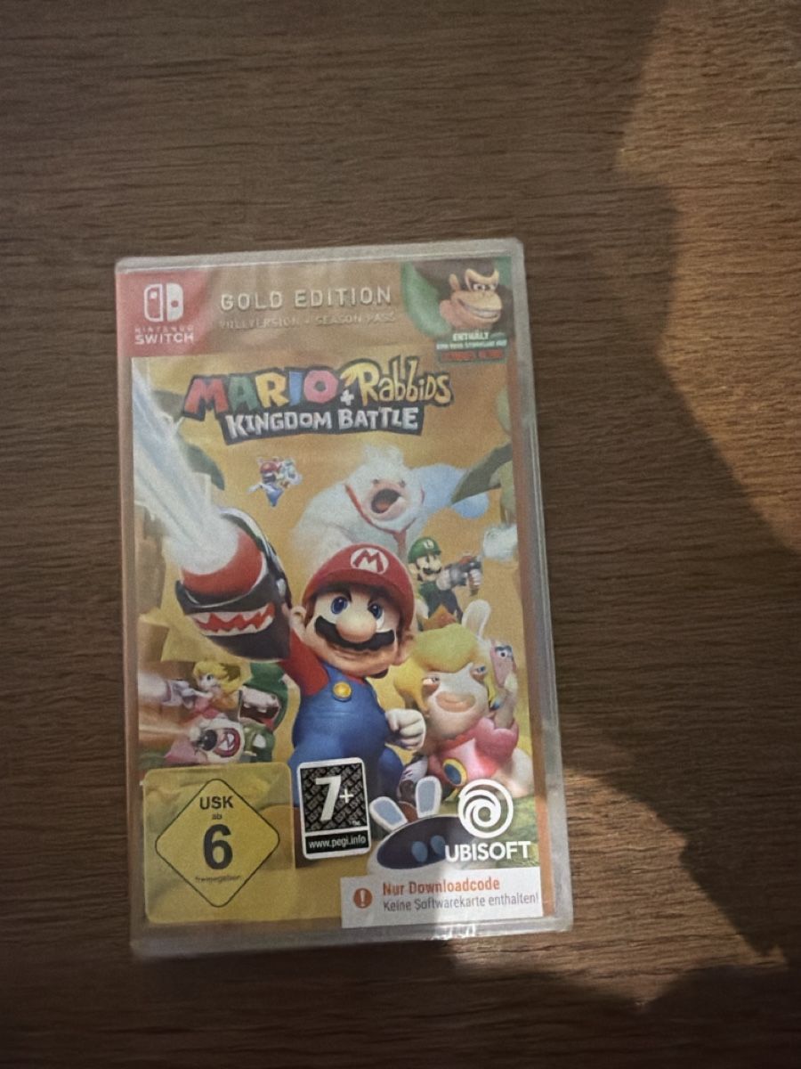 Mario + Rabbids Kingdom Battle Gold Edition Nintendo Switch (Neu und ...