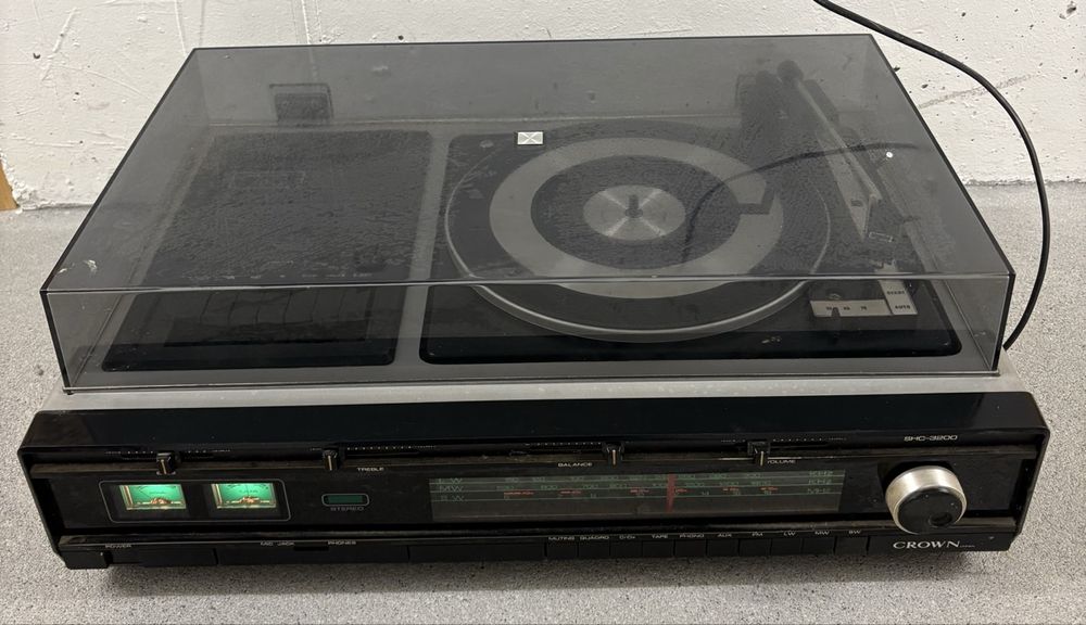 CROWN SHC-3200 Plattenspieler ab Fr. 1.- (Gebraucht) in Perlen für CHF ...