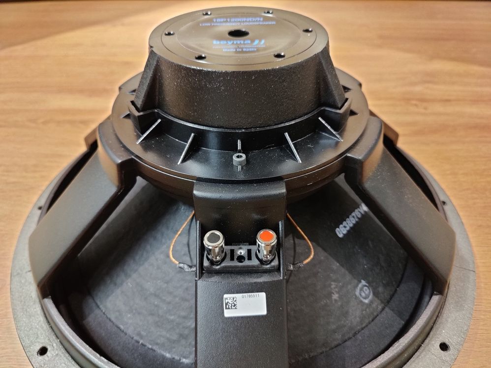 Speaker Beyma 18P1200Nd/N, 8 ohm, 18 inch - Top Sub | Kaufen auf Ricardo