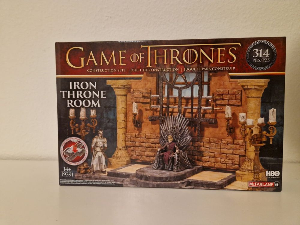 MCFarlane Toys Game of Thrones Iron Throne Room | Kaufen auf Ricardo