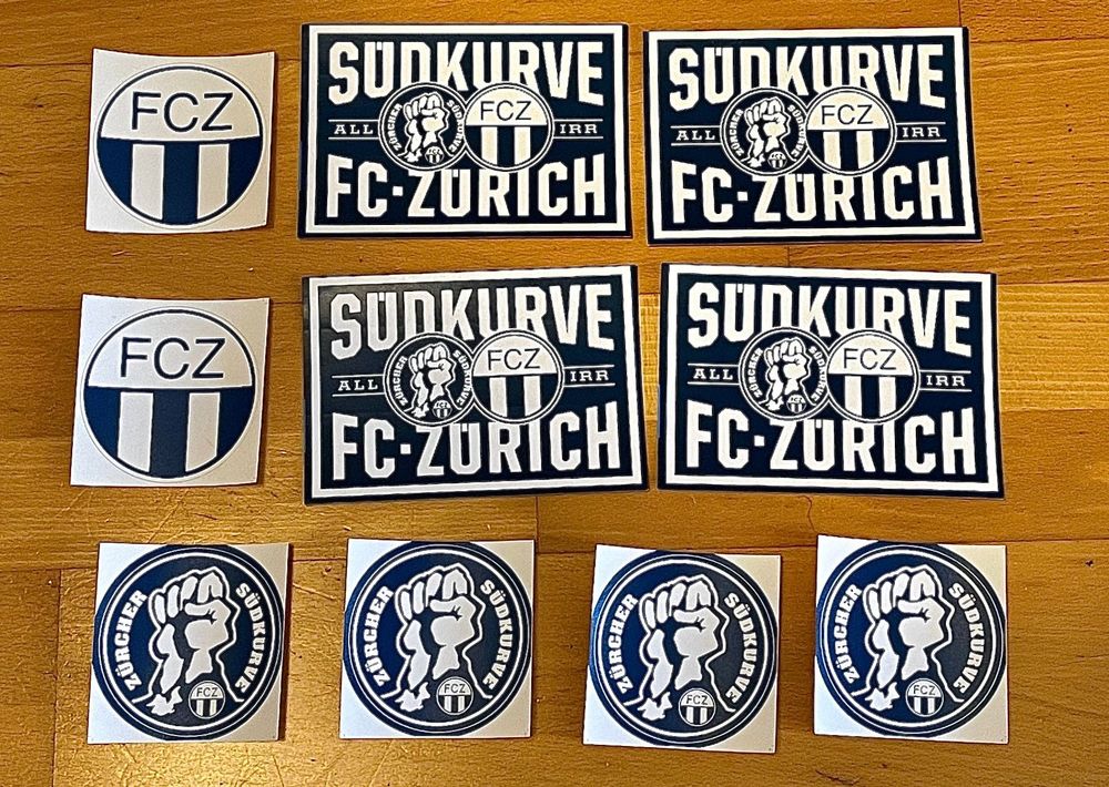 FCZ SÜDKURVE STICKER (Neu (gemäss Beschreibung)) in Zürich für CHF 24 ...