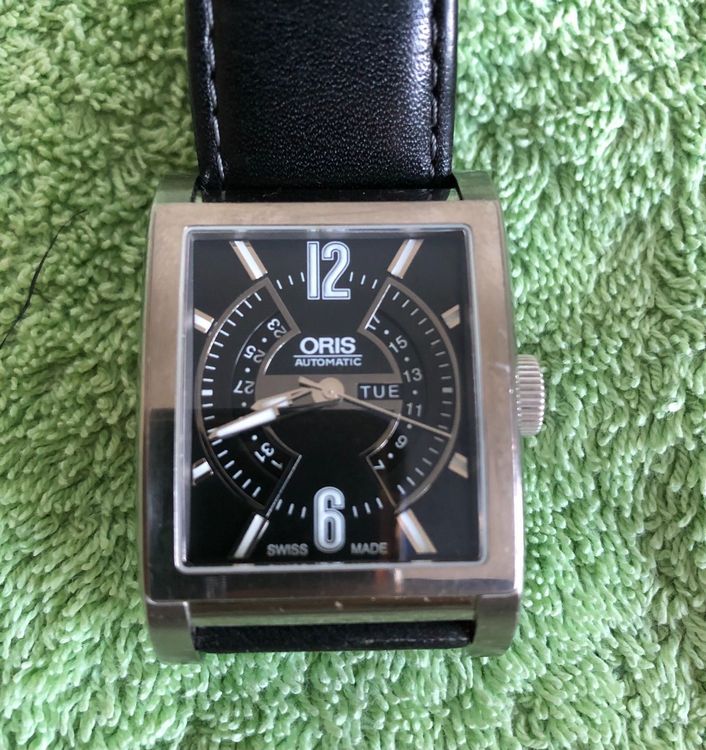 Oris Rectangular Day Date Titan | Kaufen auf Ricardo