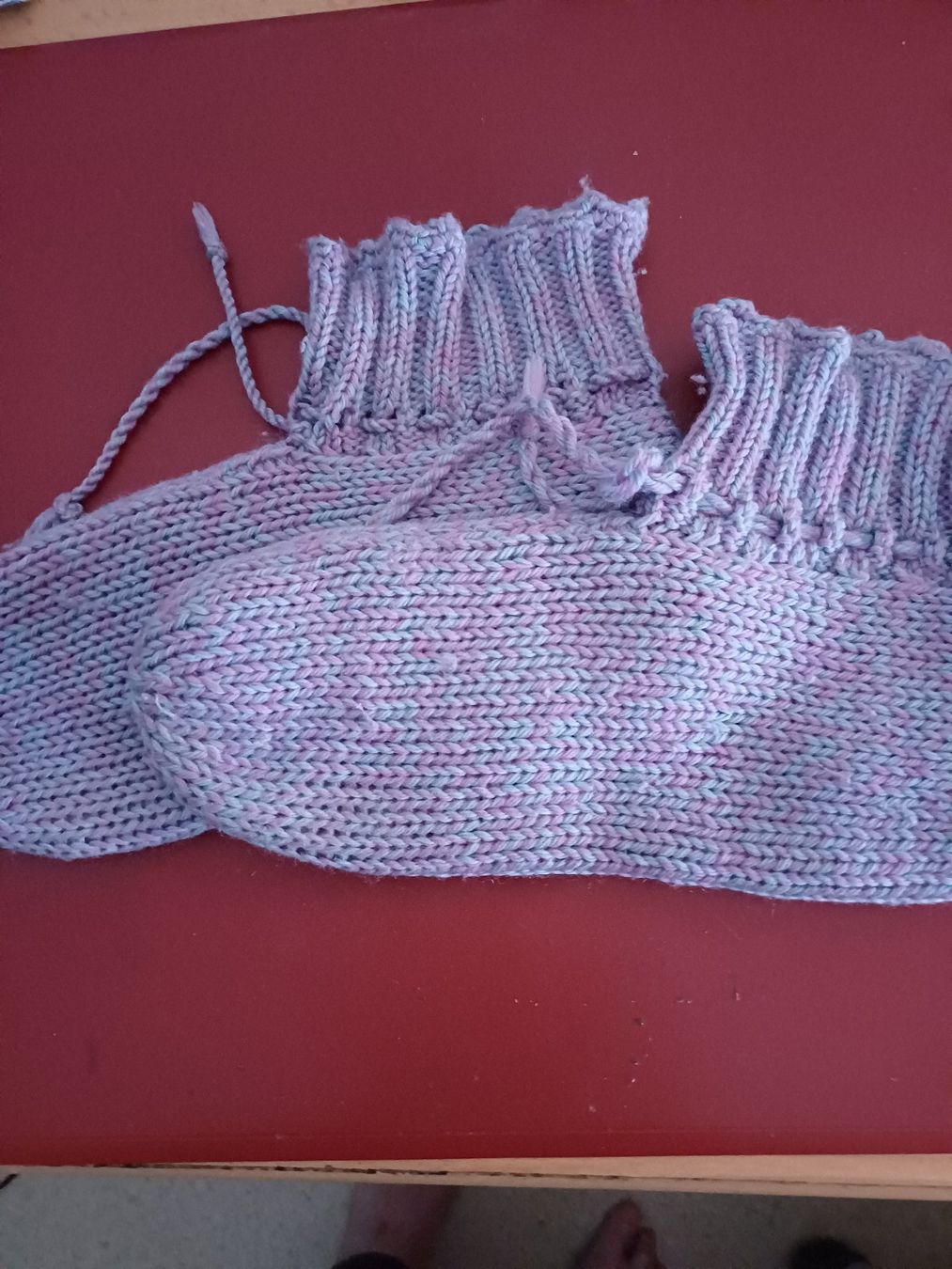 chaussons en tricot double épaisseur (D'occasion) à Porrentruy pour CHF ...