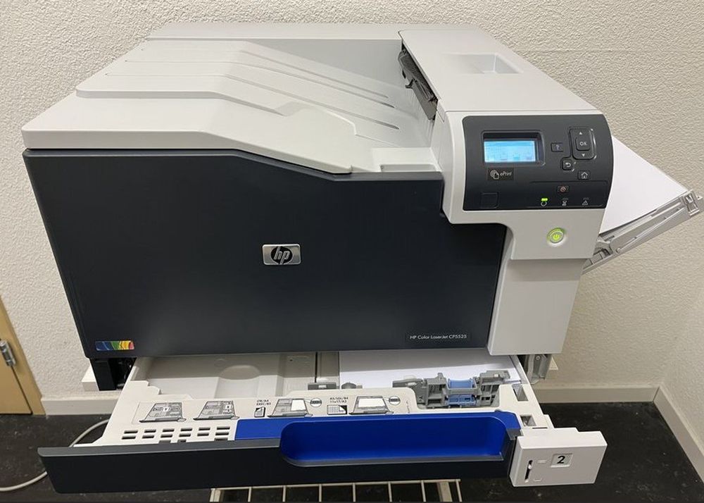 HP Color LaserJet CP5525dn, Top A3/A4 Color Laserdrucker (Gebraucht) in ...