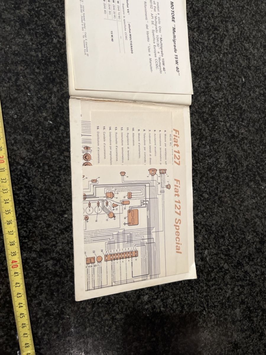 Manuel d'utilisation Fiat 127 vintage, idéal collection! (D'occasion) à ...