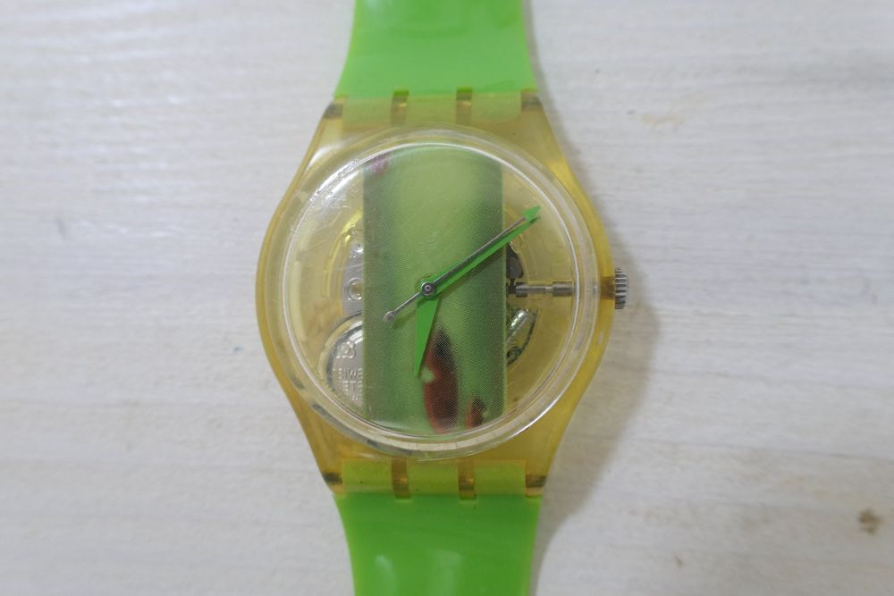 Swatch Gent "PIQUANT" GK267, neue Batterie (Gebraucht) in Thun für CHF ...