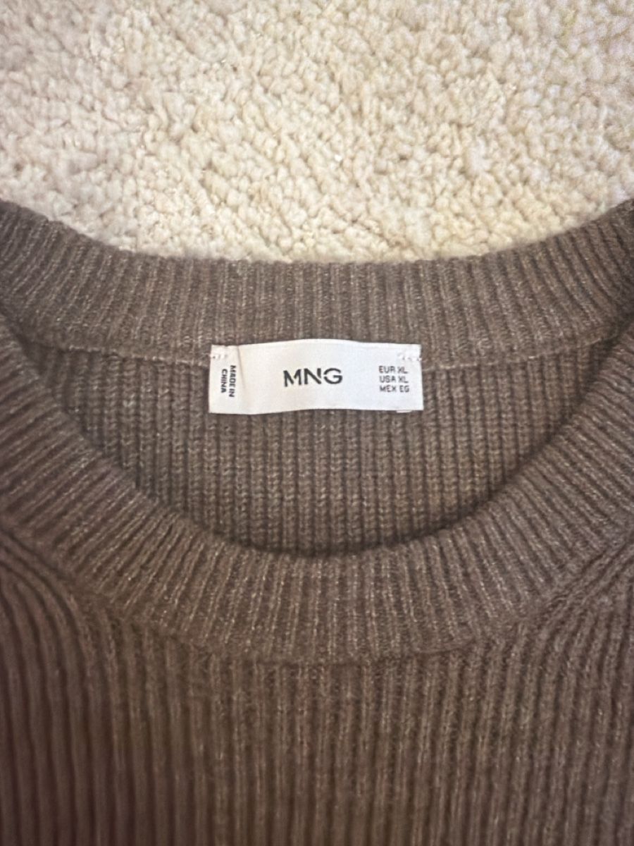 Mango Strickpullover, XL, Braun, Top Zustand für den Winter! (Neu ...