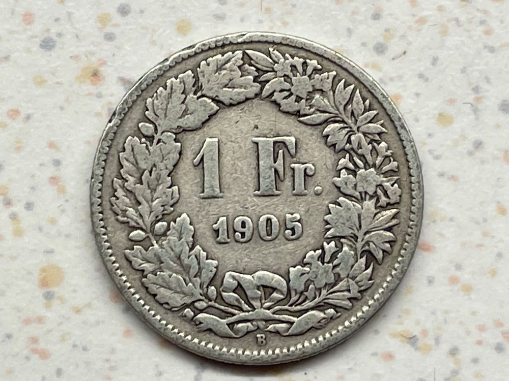 1905 1 Franken rar !! (Gebraucht) in Winterthur für CHF 2.8 – mit Lieferung auf Ricardo kaufen