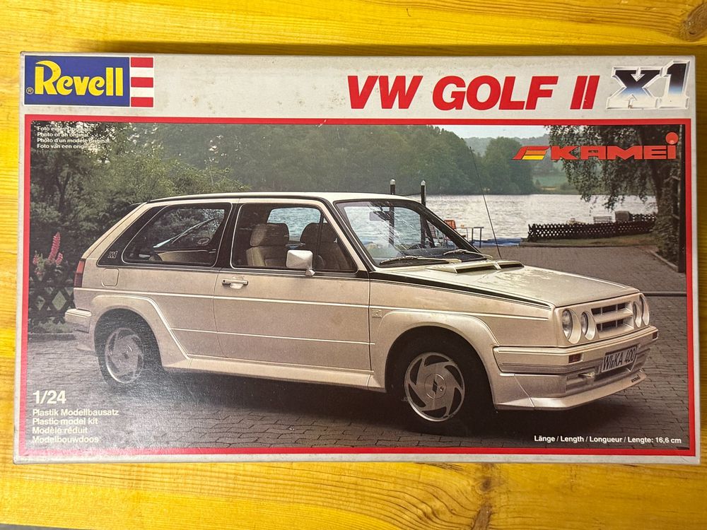 Revell VW Golf II Kamei X1 1/24 Bausatz (Neu (gemäss Beschreibung)) in ...