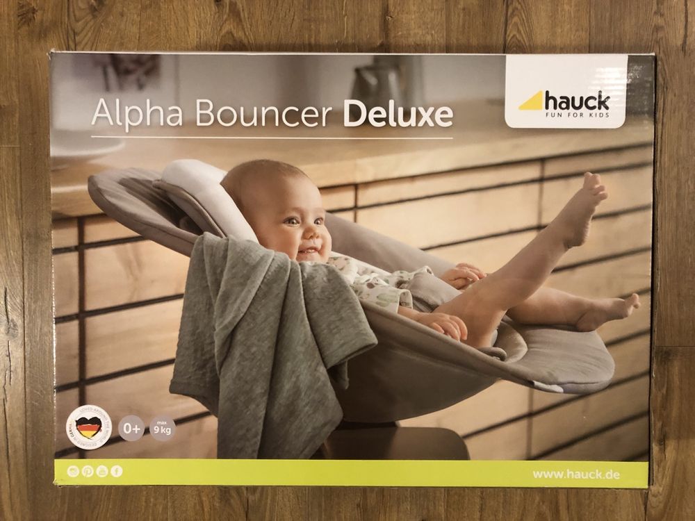 Hauck Babyaufsatz Alpha Bouncer 2in1 Deluxe Sand | Kaufen auf Ricardo