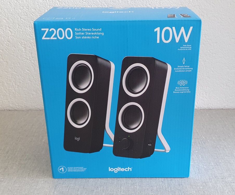 Logitech Z200 Speakers - wie neu (Neu (gemäss Beschreibung)) in ...
