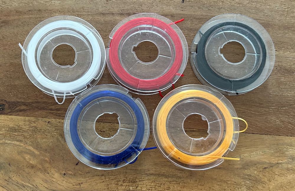 Set 5x elastisches Gummiband / Faden zum Basteln (Neu und ...