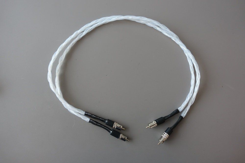 Highend Reinsilber Cinch-Kabel Artisan Silver Cables 75 cm (Gebraucht ...