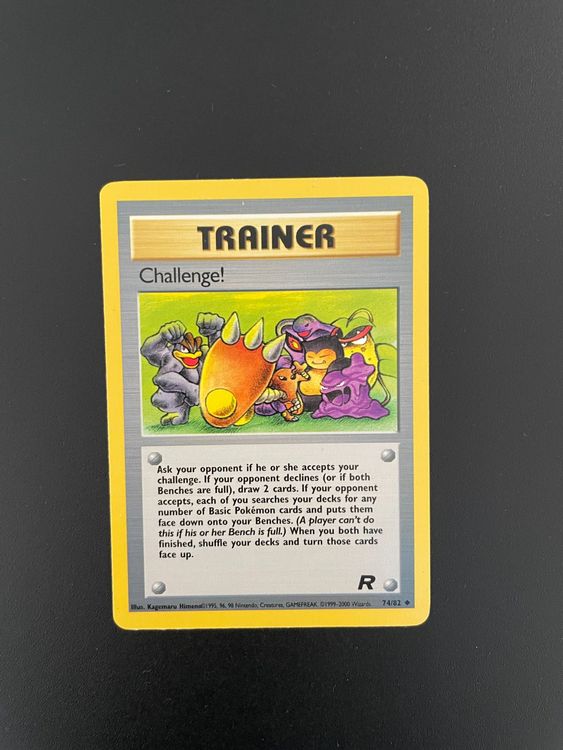 Pokémon Team Rocket Challenge! 74/82 ab 1 (Gebraucht) in Zürich für CHF ...