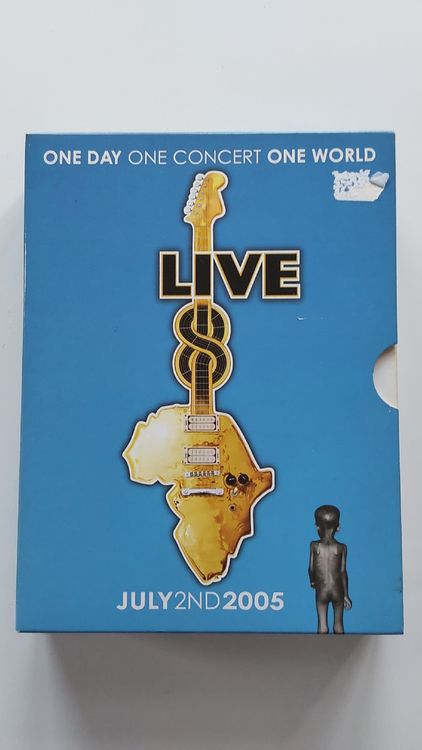Live 8 Konzert DVD Box - 4 DVDs - Top Zustand! (Gebraucht) in Worb für ...