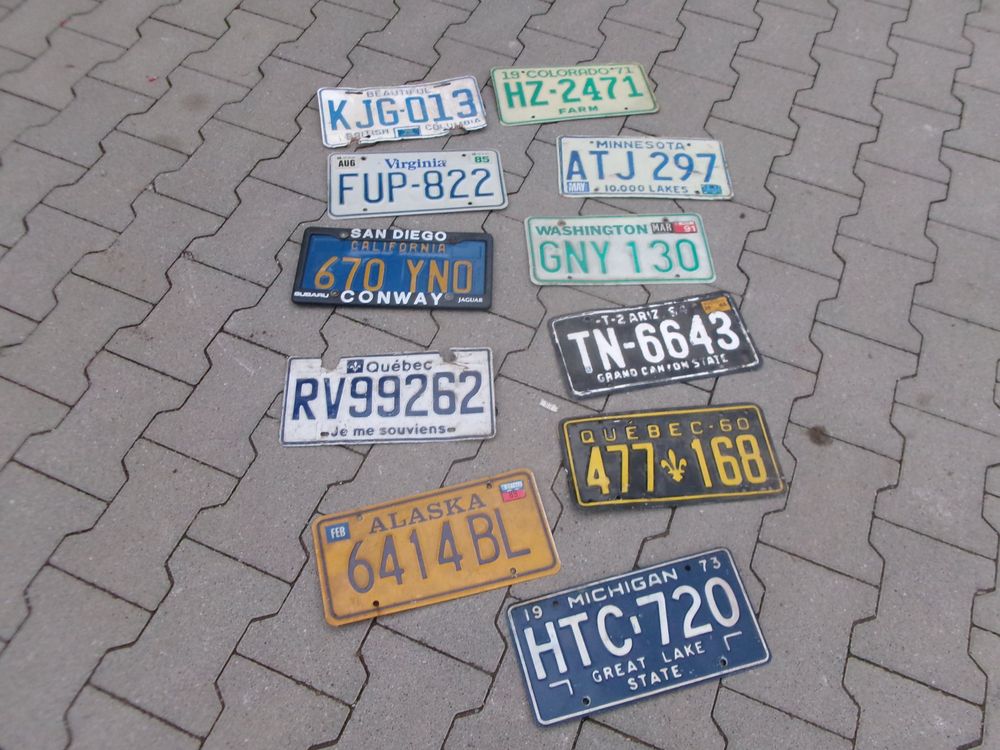 USA - Autonummer - Schilder -Kennzeichen (Gebraucht) in Eschenbach SG ...