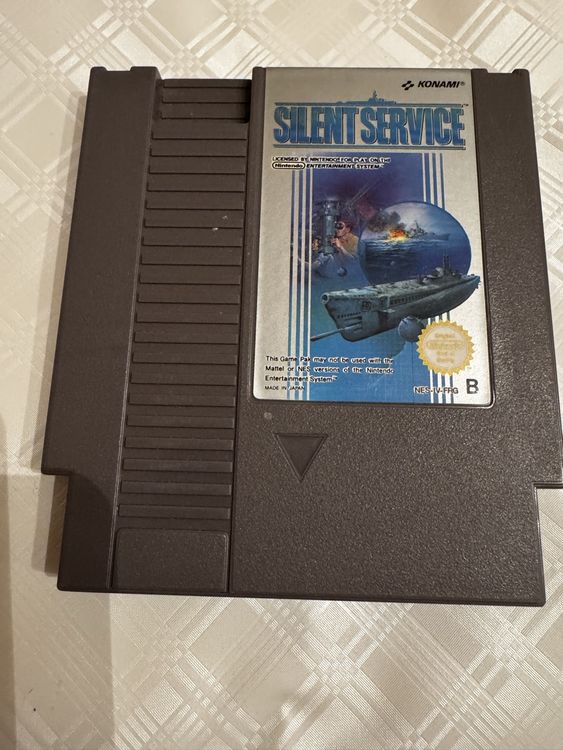 NES Modul Silent Service Konami Klassiker (Gebraucht) in Egolzwil für ...