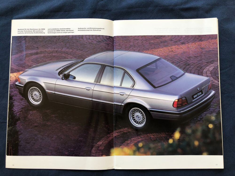 Prospekt BMW 7er E38, 728i, 735i, 740i, 750iL, 725tds, 1996! (Gebraucht) in Pfaffhausen für CHF ...