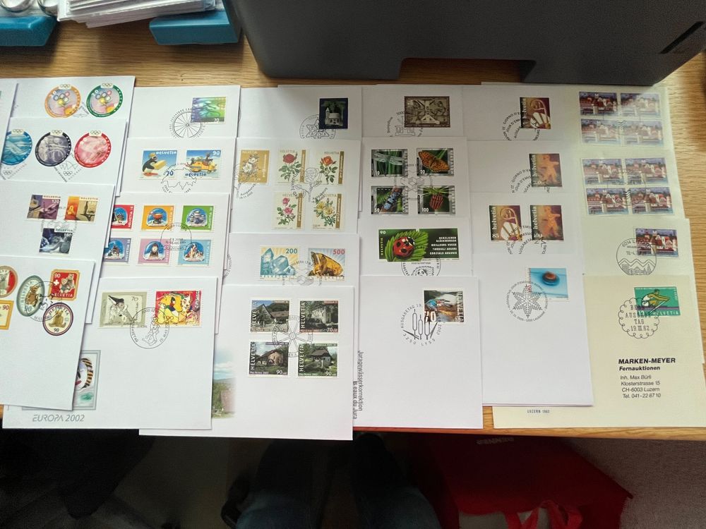 Sammlung von 69 FDC Schweiz aus den 2000er Jahre (Gebraucht) in Murgenthal für CHF 6 – mit ...