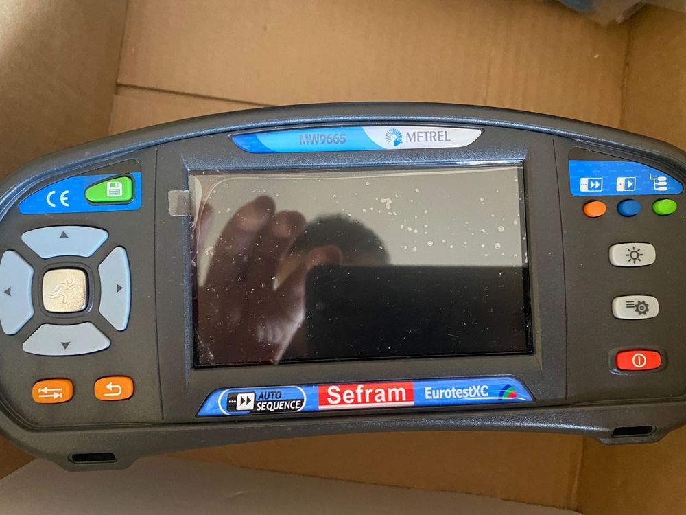 SEFRAM metrel MW9665 Appareil de contrôle borne électrique (Neu und ...