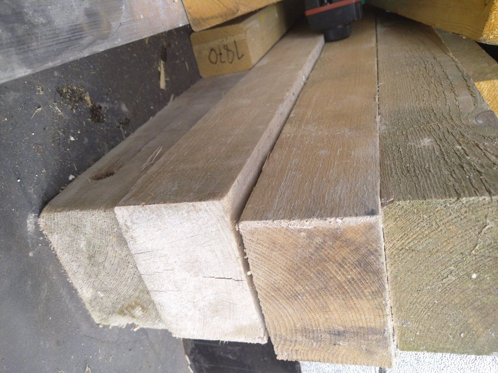7 Holzbalken Balken Kantholz 8x12 250cm (Gebraucht) in Obergösgen für ...