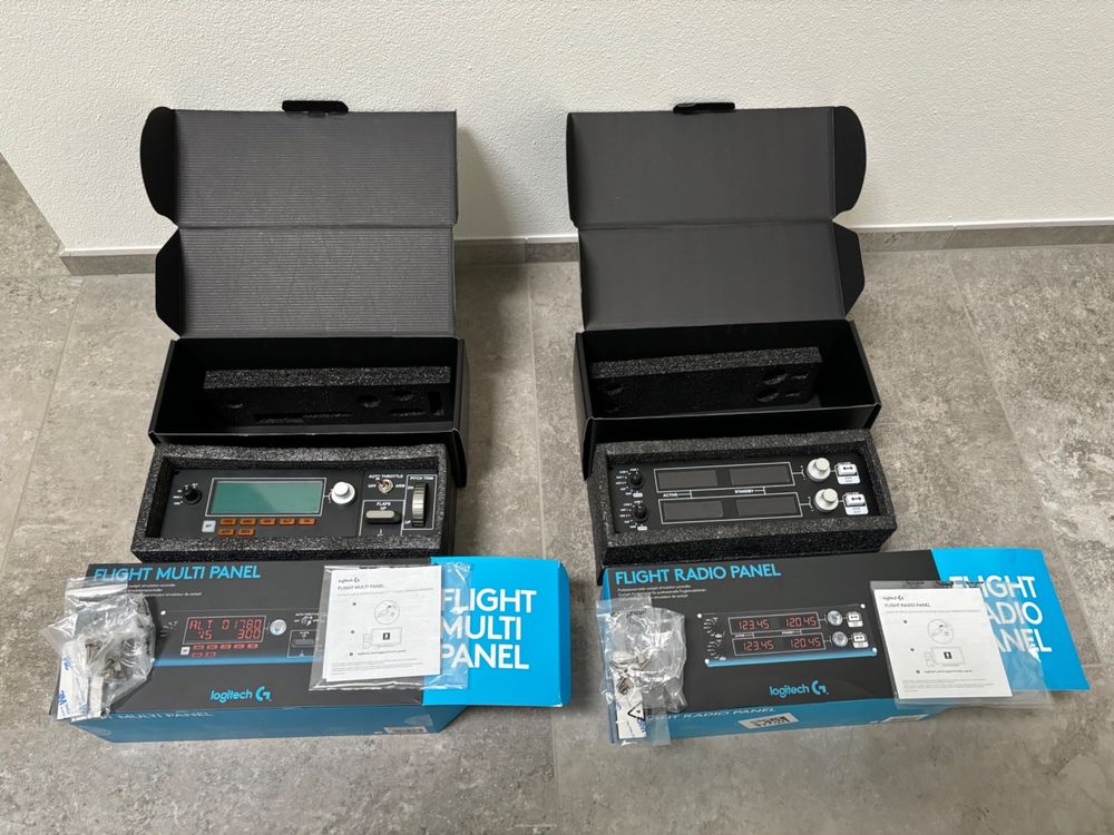 Logitech G Saitek Flight Multi Panel & Radio Panel (Gebraucht) in ...