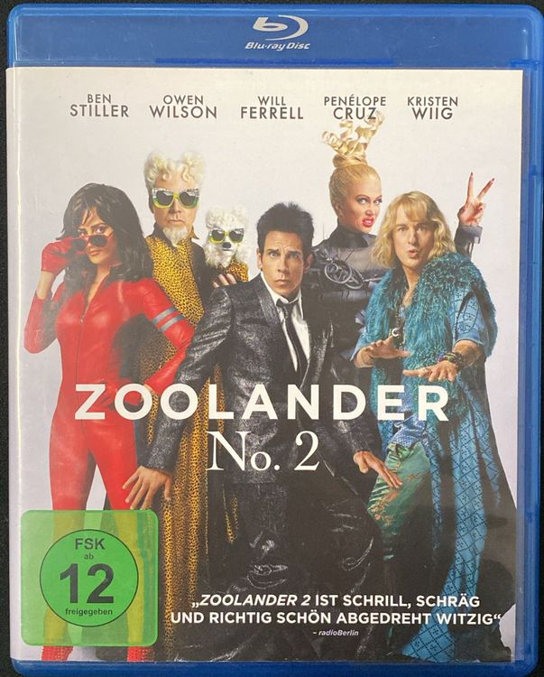 ZOOLANDER NO.2 BLU-RAY (Gebraucht) in Zürich für CHF 7 – mit Lieferung ...
