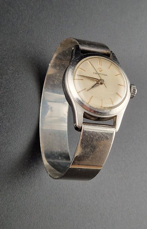 Vintage Certina Damenuhr mit Sterling Silber Armband 925 (Gebraucht) in Egg b. Zürich für CHF 45 ...