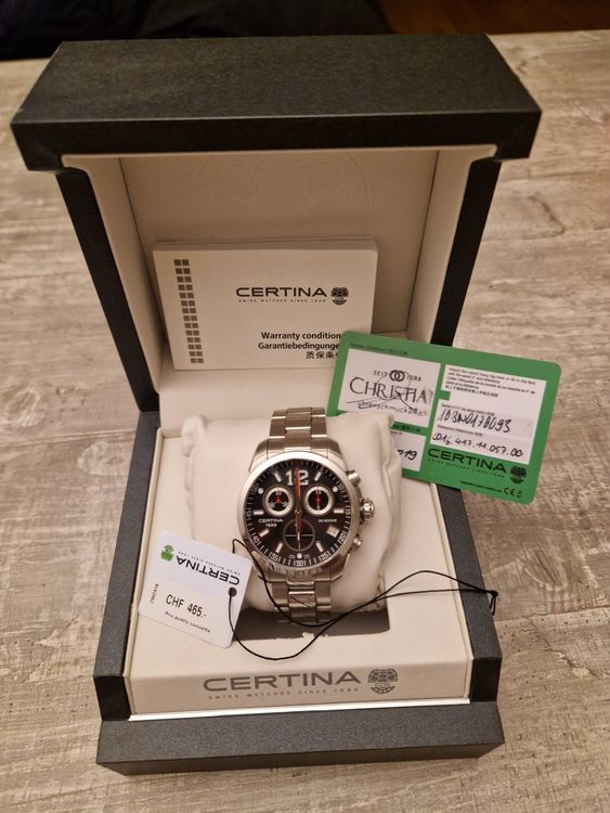 Certina DS Rookie Chrono (Gebraucht) in Bern für CHF 100 – mit ...
