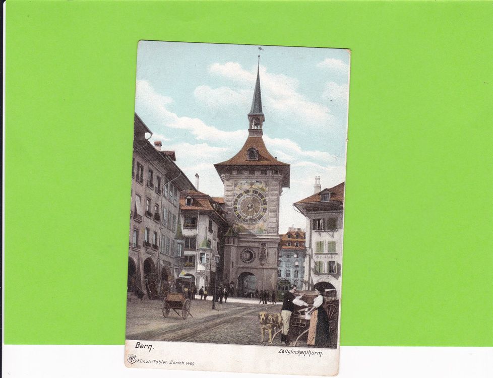Bern-Zeitglockenturm-belebt--Max Künzli (Gebraucht) in St. Peterzell ...