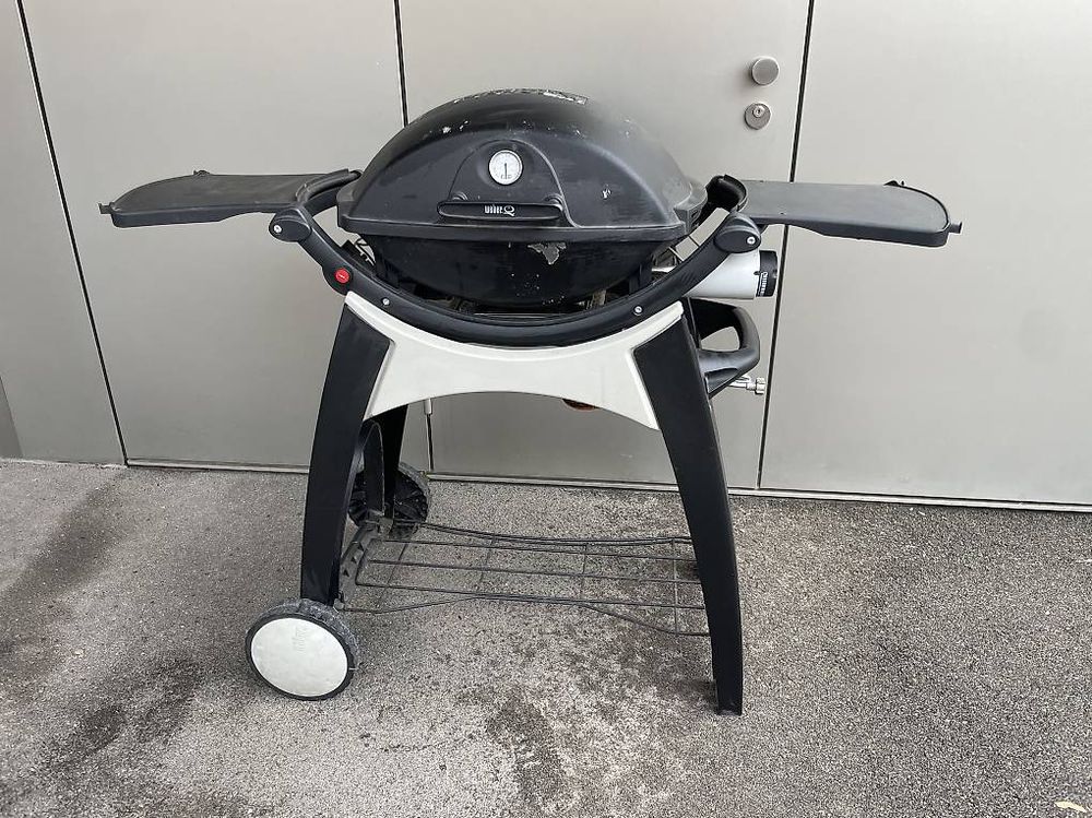 Weber Gasgrill Q200, funktionsfähig - Bastlerobjekt (Gebraucht) in ...