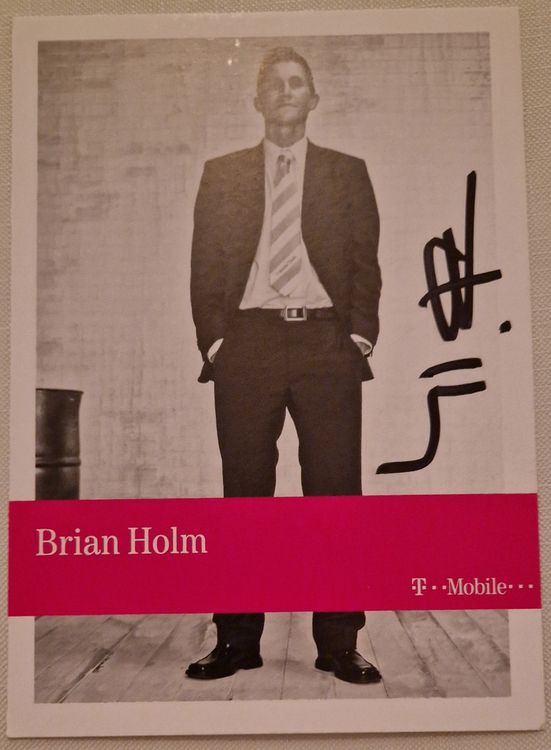 Brian Holm original signierte Autogrammkarte (Gebraucht) in Menziken ...