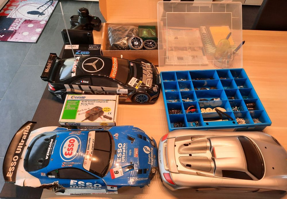 RC Auto Tamiya 1/10 mit viel Zubehör + verstärkte Aluteile (Gebraucht) in Diessenhofen für CHF ...
