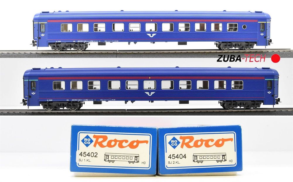 Roco 2x Personenwagen SJ H0 GS mit OVP | Kaufen auf Ricardo