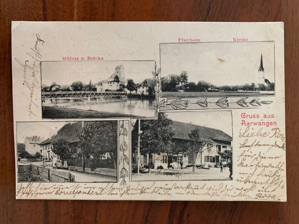 Ansichtskarte Schweiz Aarwangen BE (Gebraucht) in Oftringen für CHF 22 – mit Lieferung auf ...