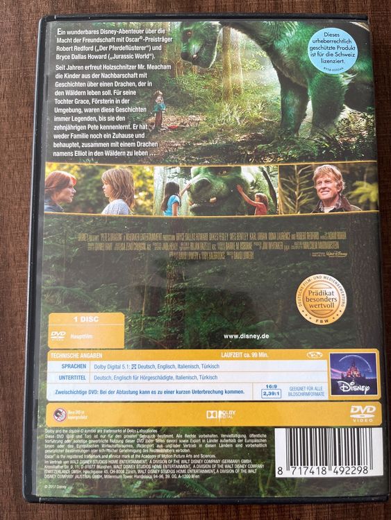 Disney DVD: Elliot der Drache (2017) (Neu (gemäss Beschreibung)) in ...