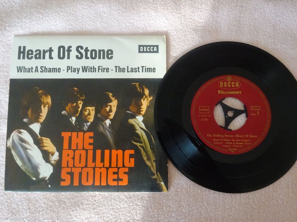 ***THE ROLLING STONES*** HEART OF STONE ORIG. EP | Kaufen auf Ricardo