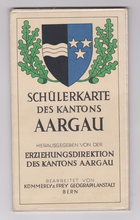 Schülerkarte des Kantons Aargau (Gebraucht) in für CHF 6 – mit ...