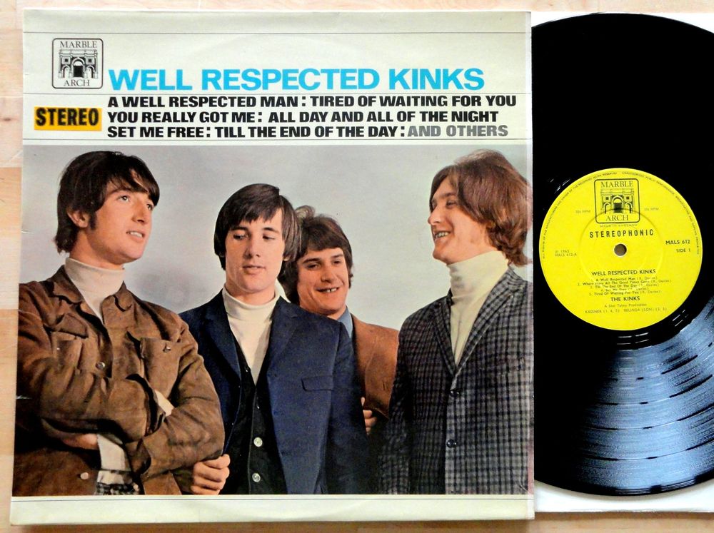 LP THE KINKS well respected MARBLE UK 1966 PSYCH BEAT | Kaufen auf Ricardo