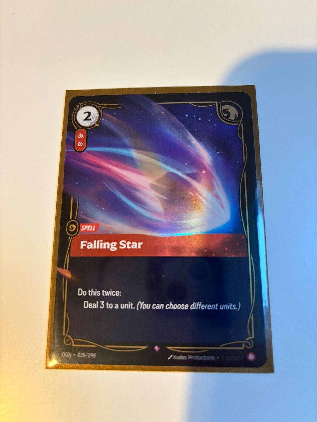 Riftbound Falling Star (League of Legends) (Neu (gemäss Beschreibung ...
