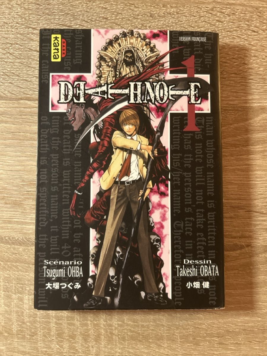 Death Note T.1 - Manga culte, Edition Française! (Neuf avec emballage d ...