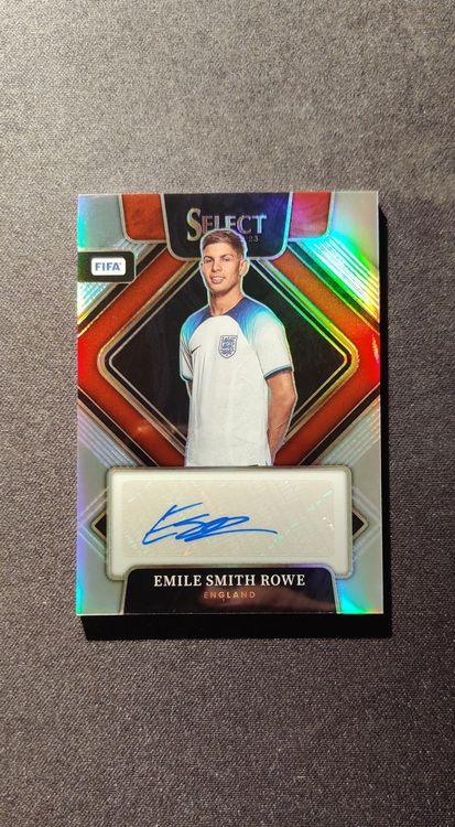 Panini FIFA Select England Emile Smith Rowe Autograph Karte (Gebraucht ...