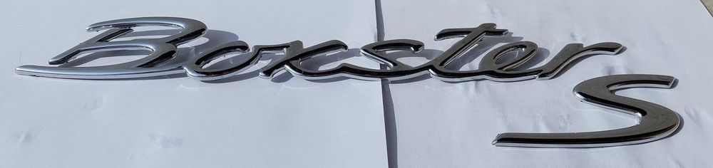 Logo chromé PORSCHE BOXSTER S (Gebraucht) in PERLY für CHF 5.6 – mit ...