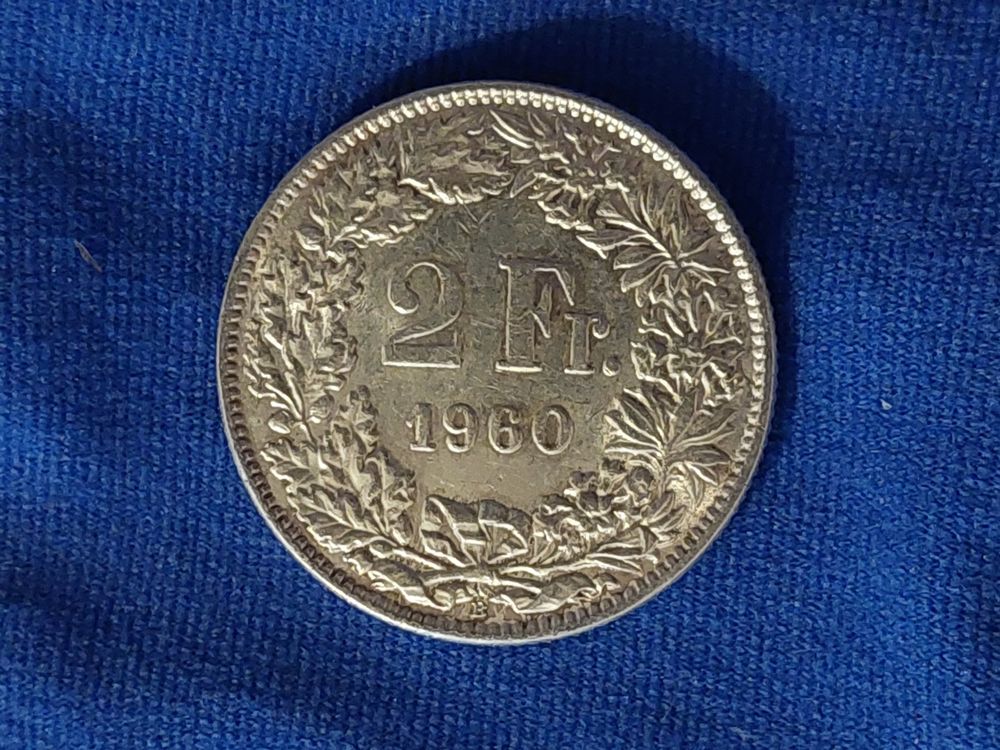 2 Franken 1960 Silber | Kaufen auf Ricardo