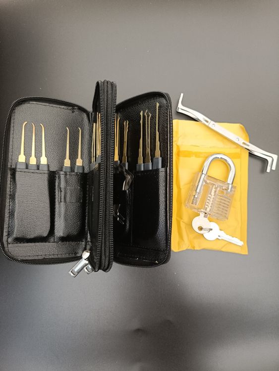 Dietrich Set mit Übungsschloss | Kaufen auf Ricardo