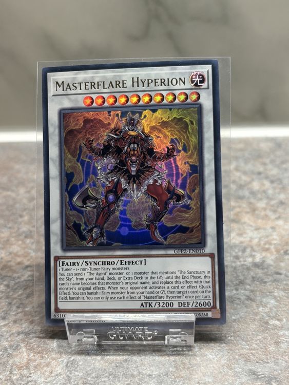 Yu-Gi-Oh! Karte: Masterflare Hyperion (GFP2-EN010) (Neu (gemäss Beschreibung)) in Niedergampel ...