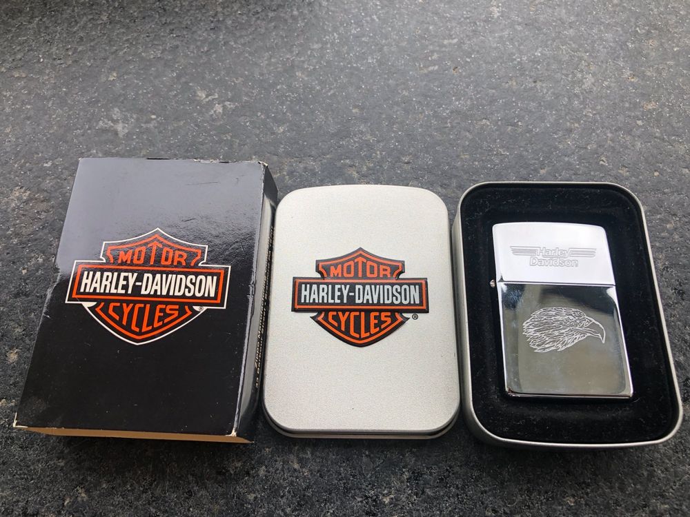Harley Davidson Feuerzeug Zippo (Gebraucht) in Ruggell für CHF 30 – mit Lieferung auf Ricardo kaufen